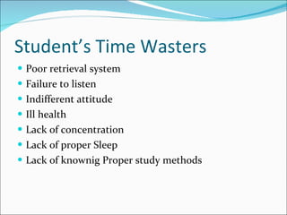 Time management ( SMS ) | PPT