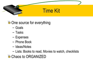 Time Management 101 | PPT