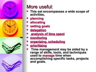 Time management | PPT