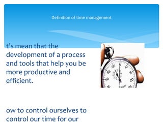 Time management | PPT