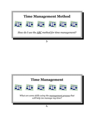 Time management | PDF | Educational Assessment | Education