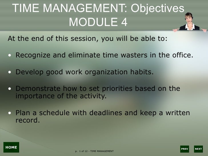 Time management