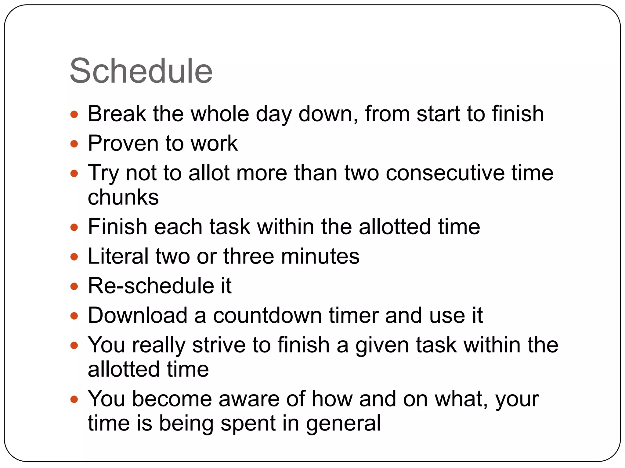 Time management | PPTX