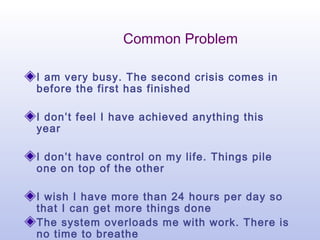 Time Management | PPT | Career Advice | Careers