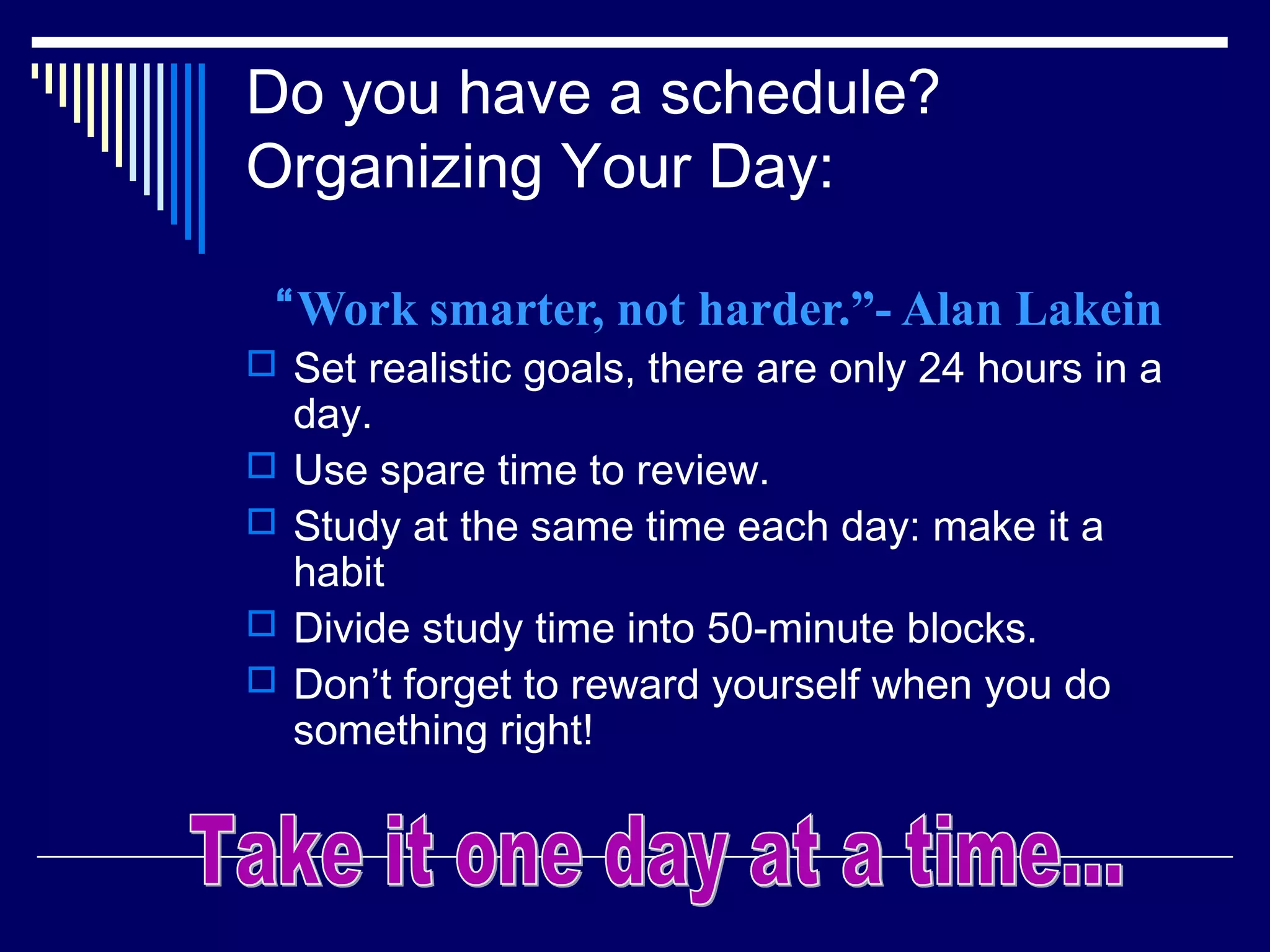 Time Management For College Students | PPT