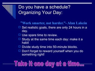 Time Management For College Students | PPT