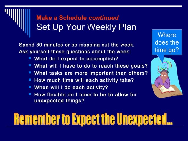 Time Management For College Students | PPT