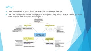Time management | PPTX