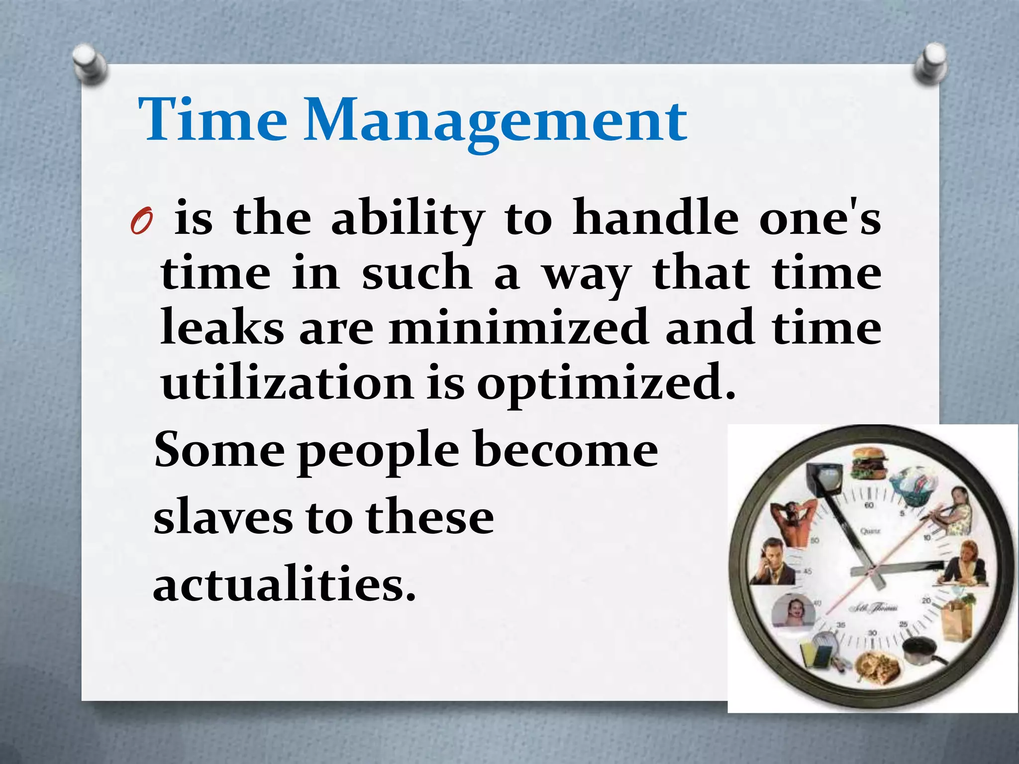 Time Management | PPTX