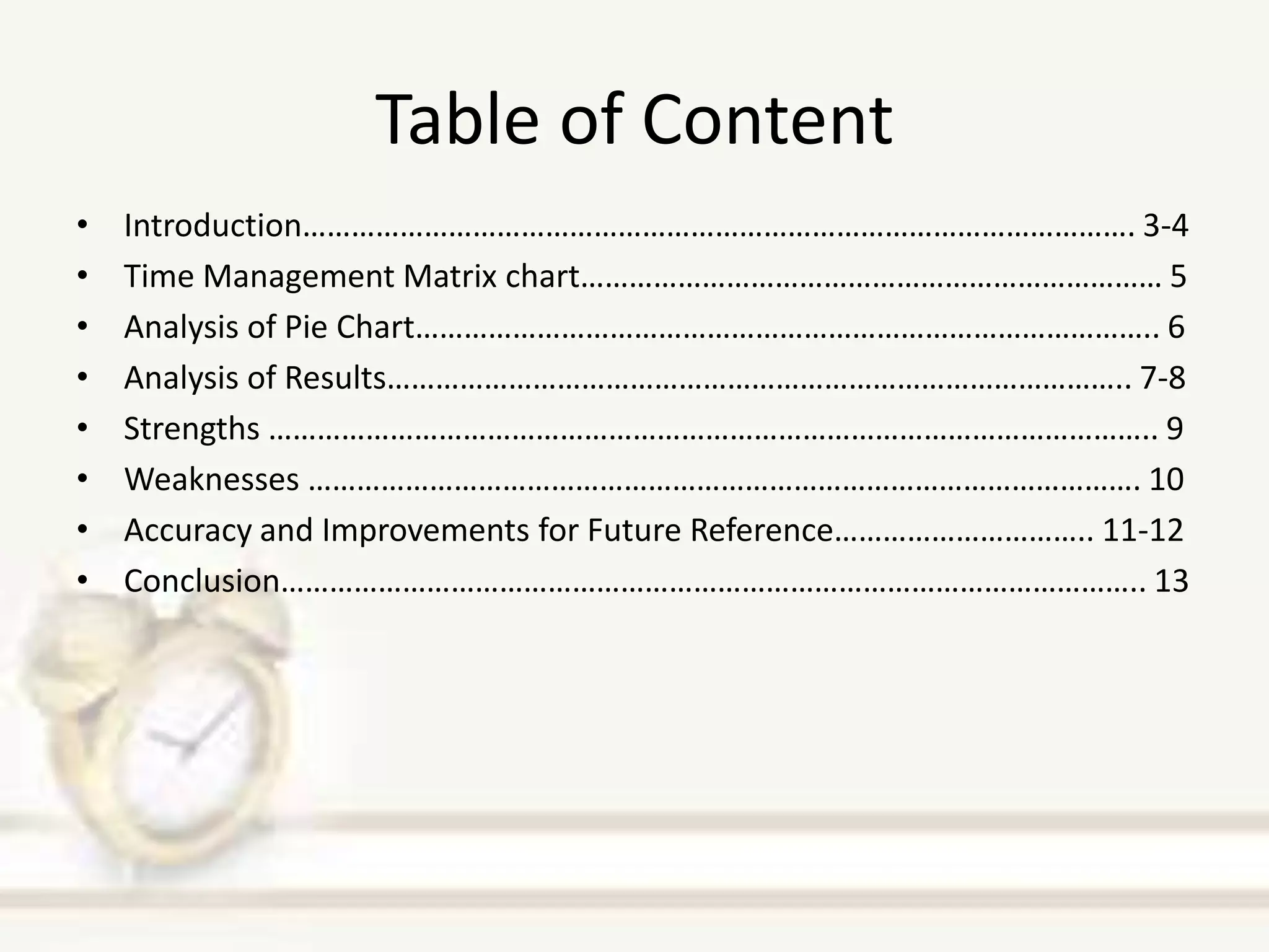Time Management Matrix | PPTX