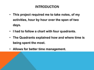 Time management | PPTX | Business | Business and Finance
