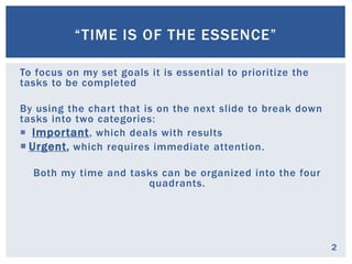 Time management | PPTX