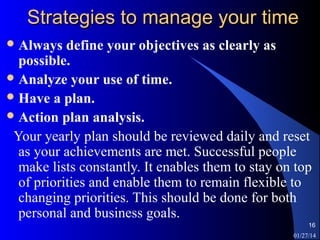 Time management | PPT