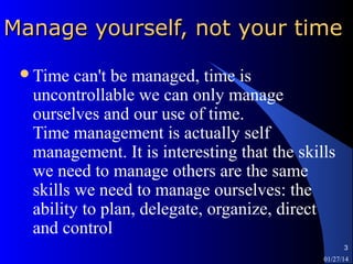 Time management | PPT