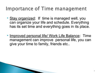 Time management | PPT