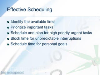 Time management | PDF