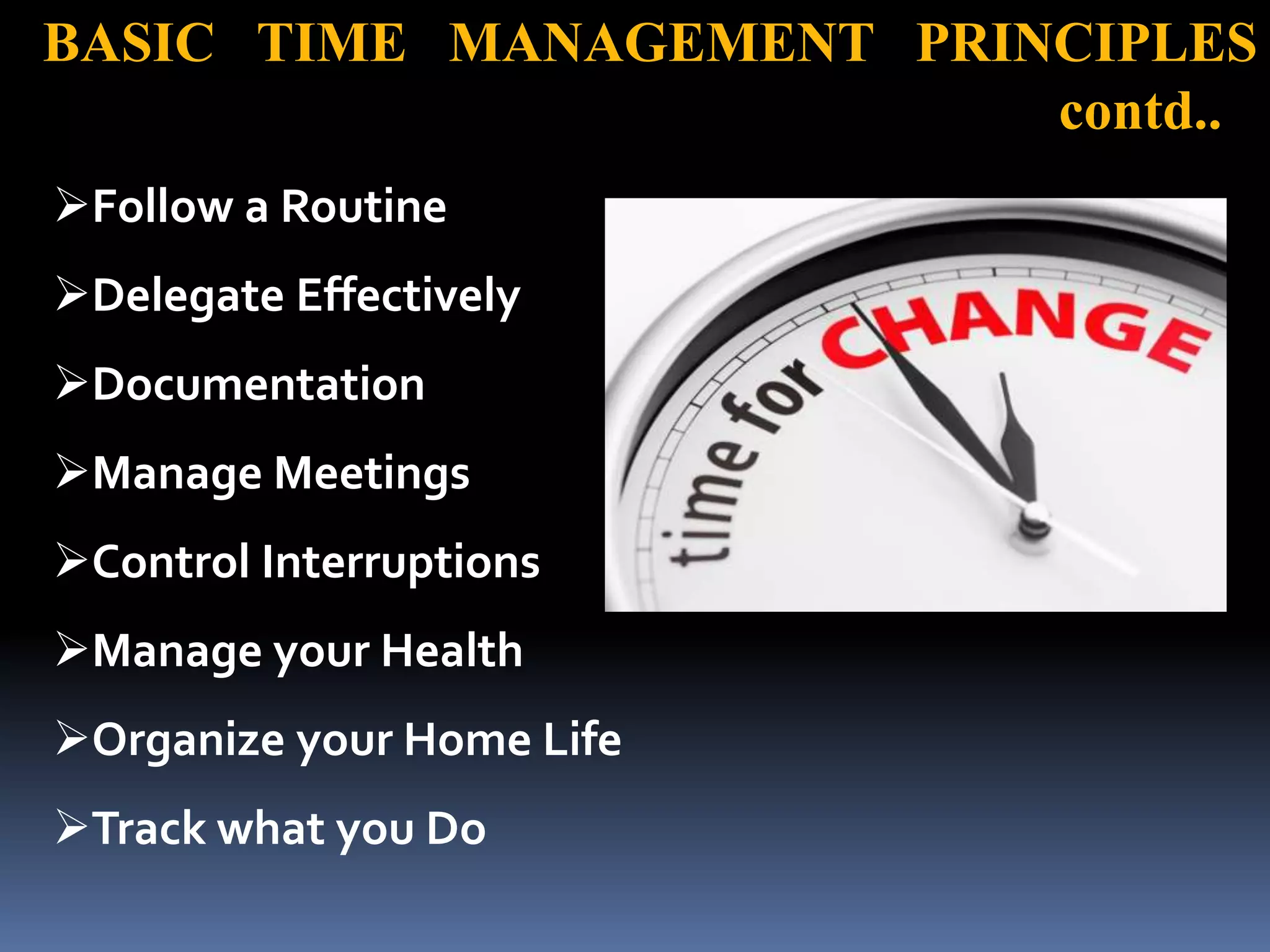 Time management | PPTX