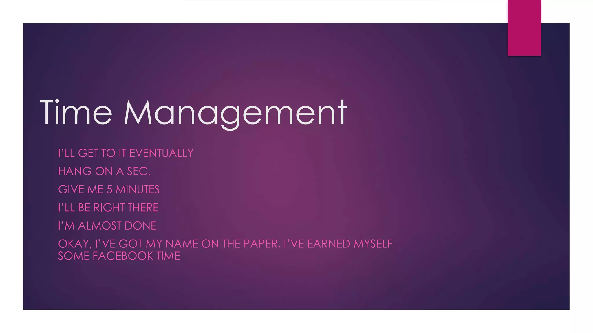 Time Management | PPT