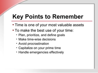 Timemanagement | PPT