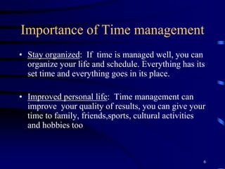 Time management | PDF