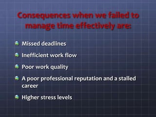Time management | PPTX