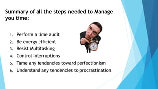 Time management & Test Anxiety Solutions | PPTX