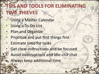 Time Management Module | PPTX