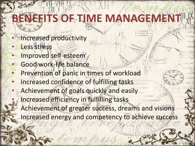 Time Management Module | PPTX | Careers