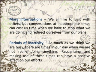 Time Management Module | PPTX