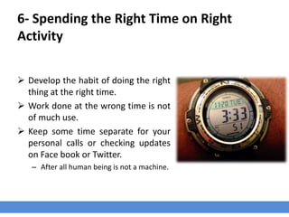 Time Management | PPTX