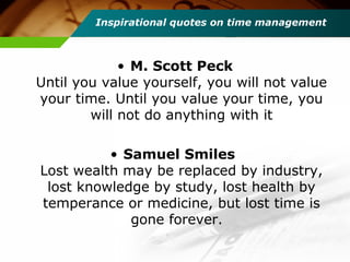Time management | PPT