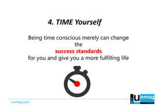 11 Things To Help You Become The Master Of Your TIME | PPT