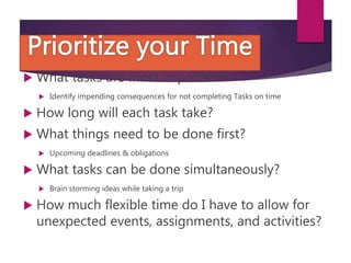 Time management | PPTX