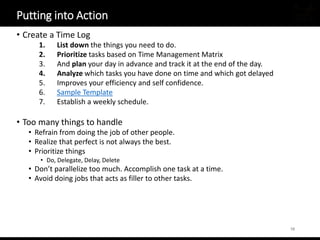 Time Management | PPTX