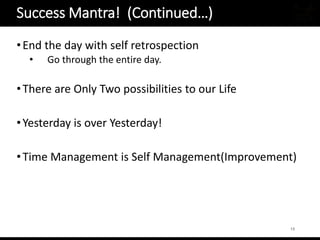 Time Management | PPTX