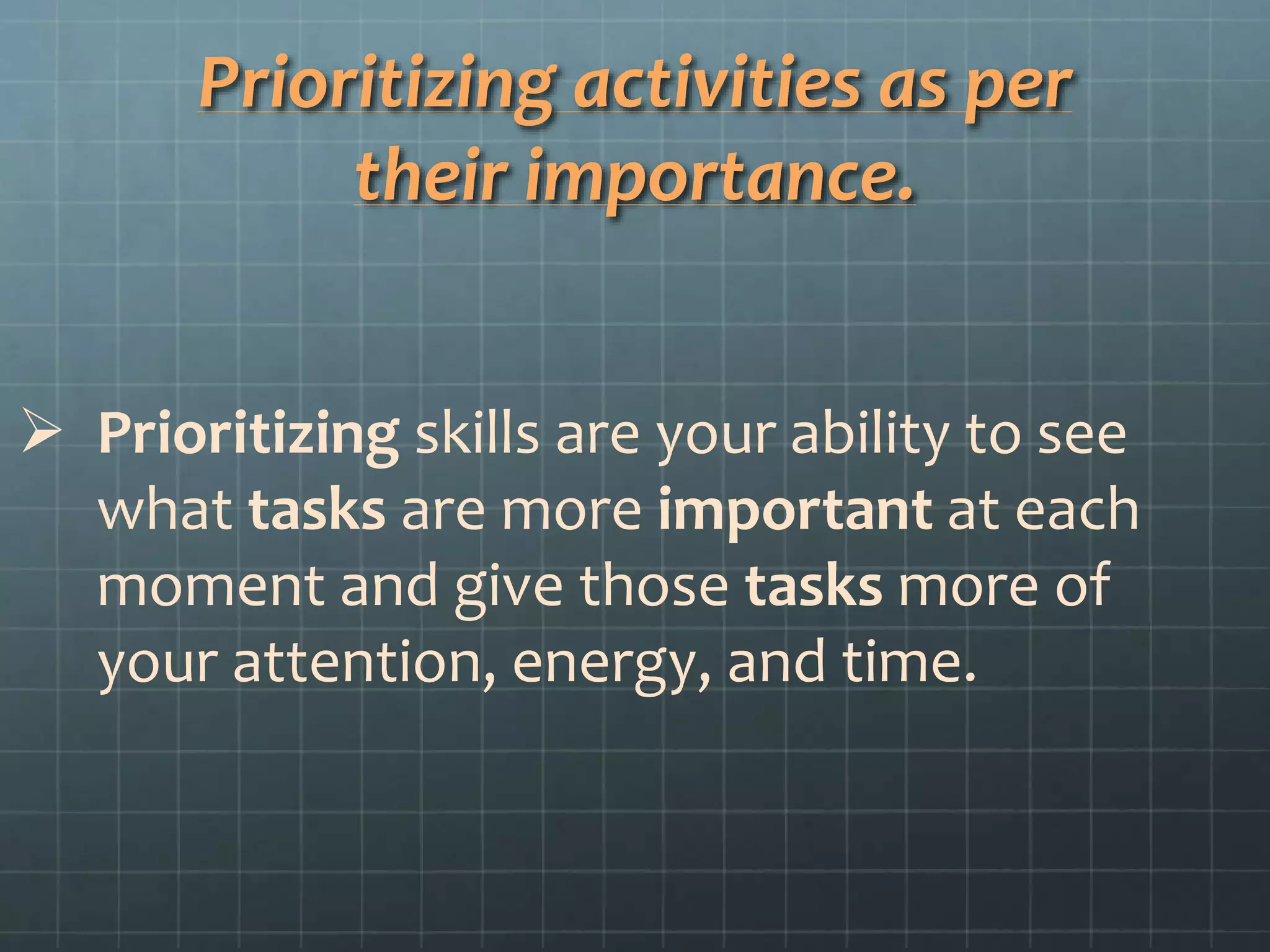 Time management | PPTX | Resume Writing and Advice | Job Search