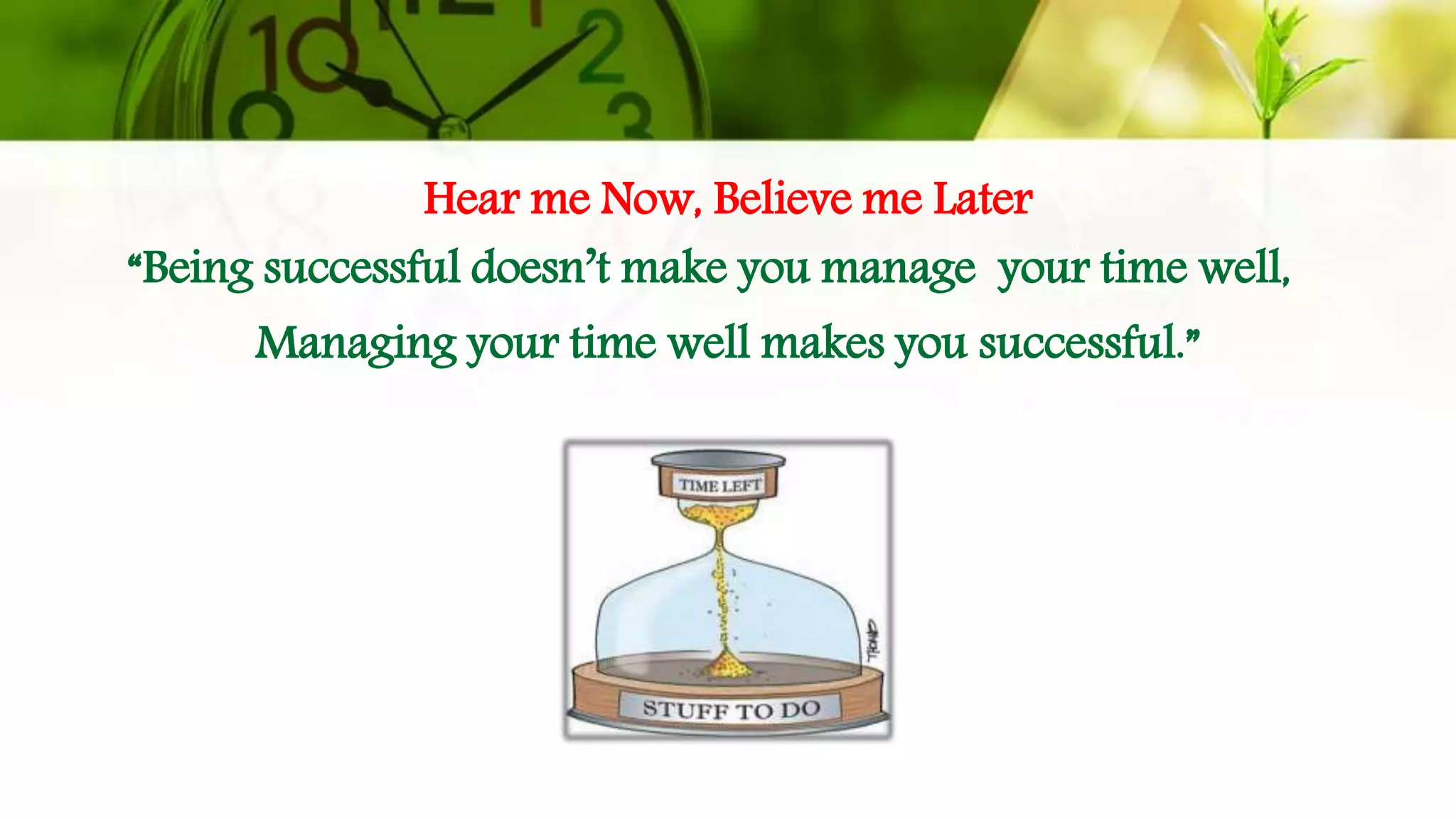 Time management | PPTX