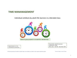 TIME MANAGEMENT | PPTX