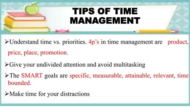 Time management Knowledge and skills .. | PPT | Free Download