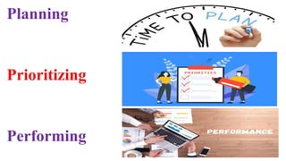 Time management Knowledge and skills .. | PPTX