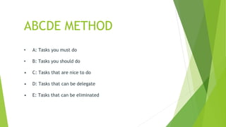 Time management | PPT