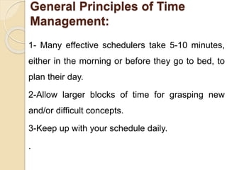 Time management | PPTX | Homework and Study | Education