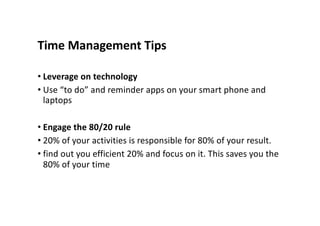 Time management | PDF