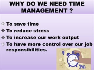 Time Management | PPTX