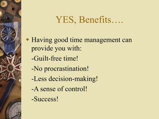 Time Management | PPT