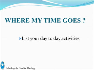 Time Management.ppt
