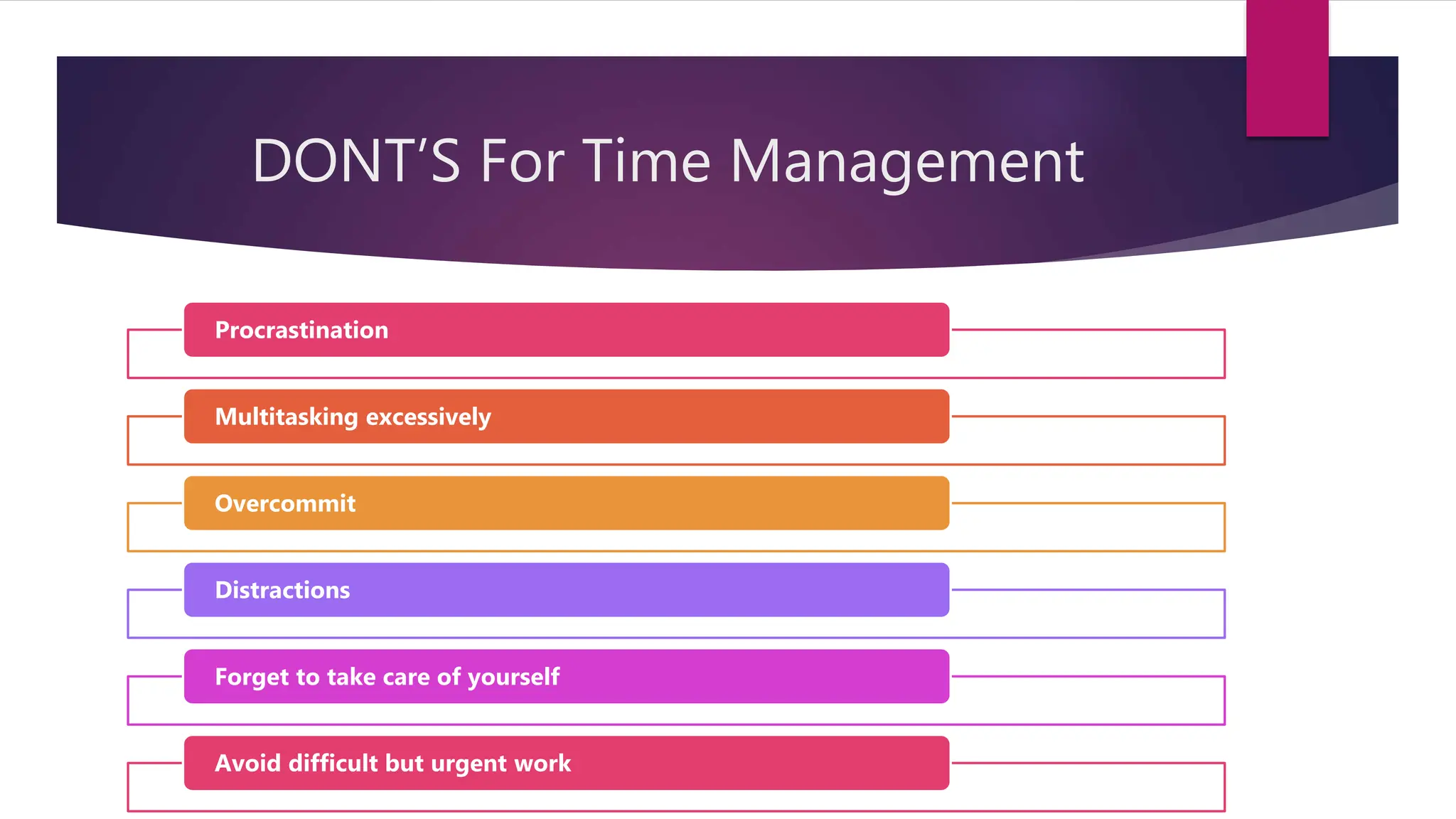 Time Management by Rinkal Shah corporate lawyer | PPTX