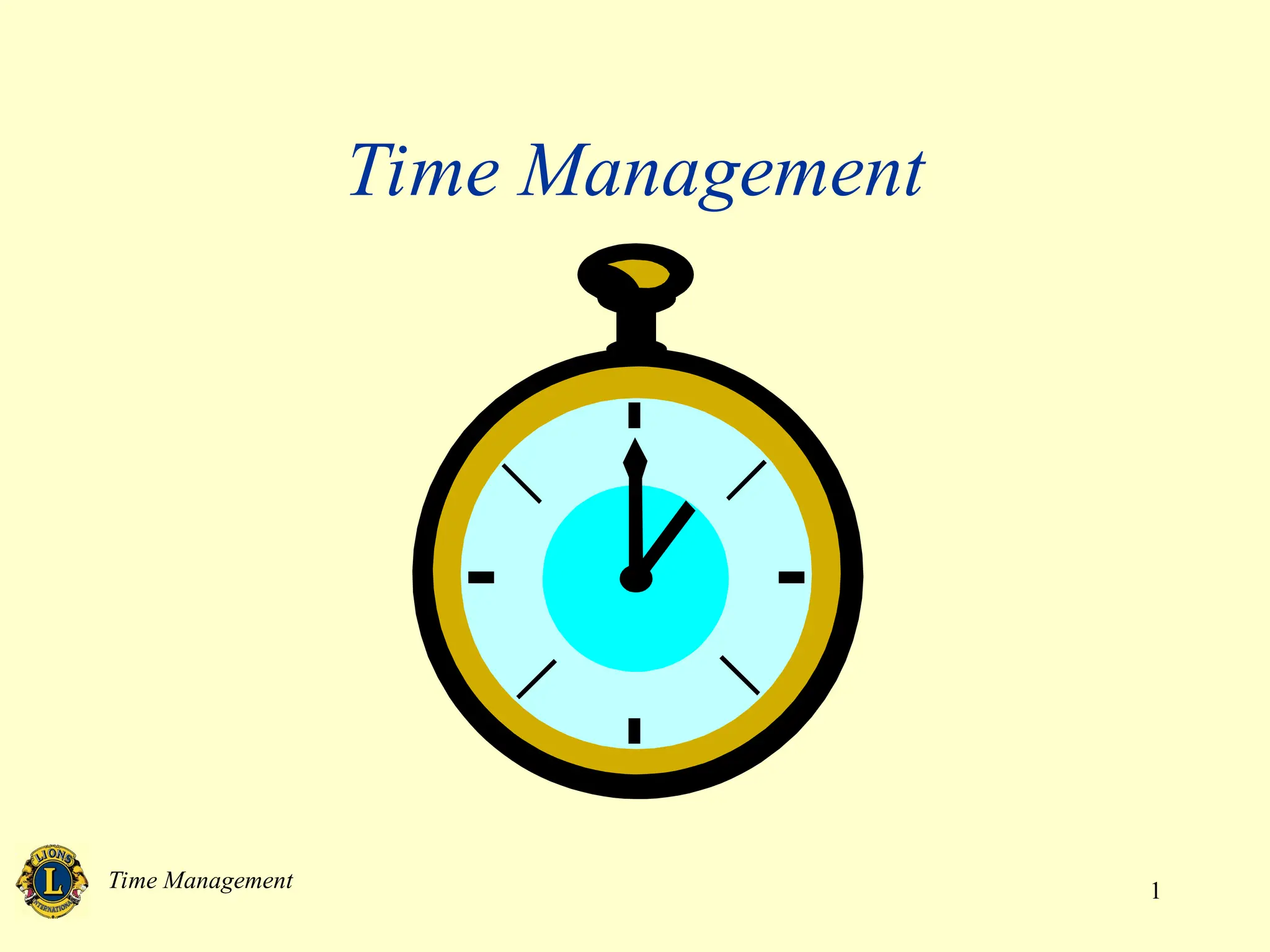 Time Management Notes for Children for their Knowledge | PPT