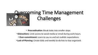 The basics of how to do time management.pptx
