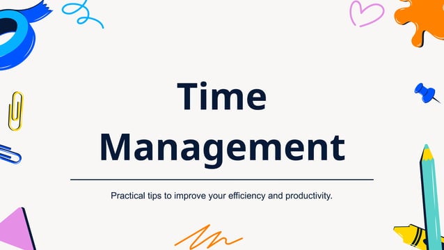 Time Management effective techniques.pptx